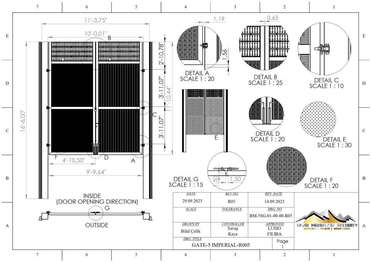 Sally Ports - Bear Mountain Security
