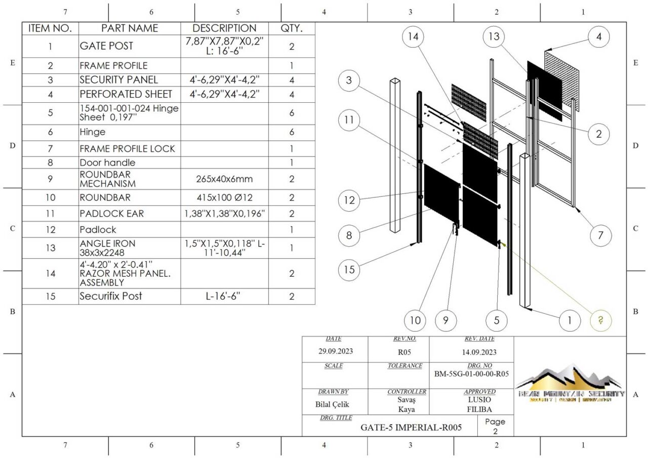 Anti-Ram Barrier - Bear Mountain Security