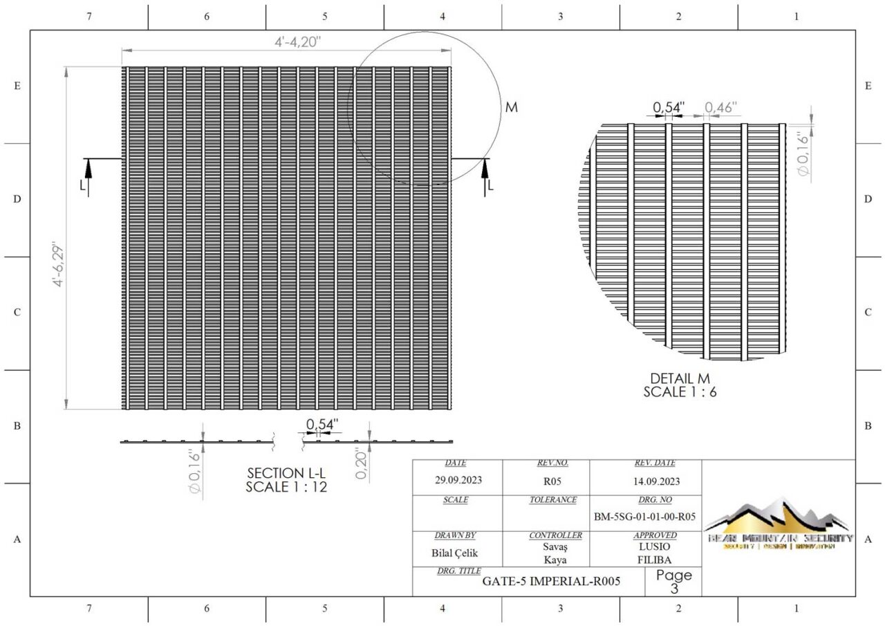 Anti-Ram Barrier - Bear Mountain Security